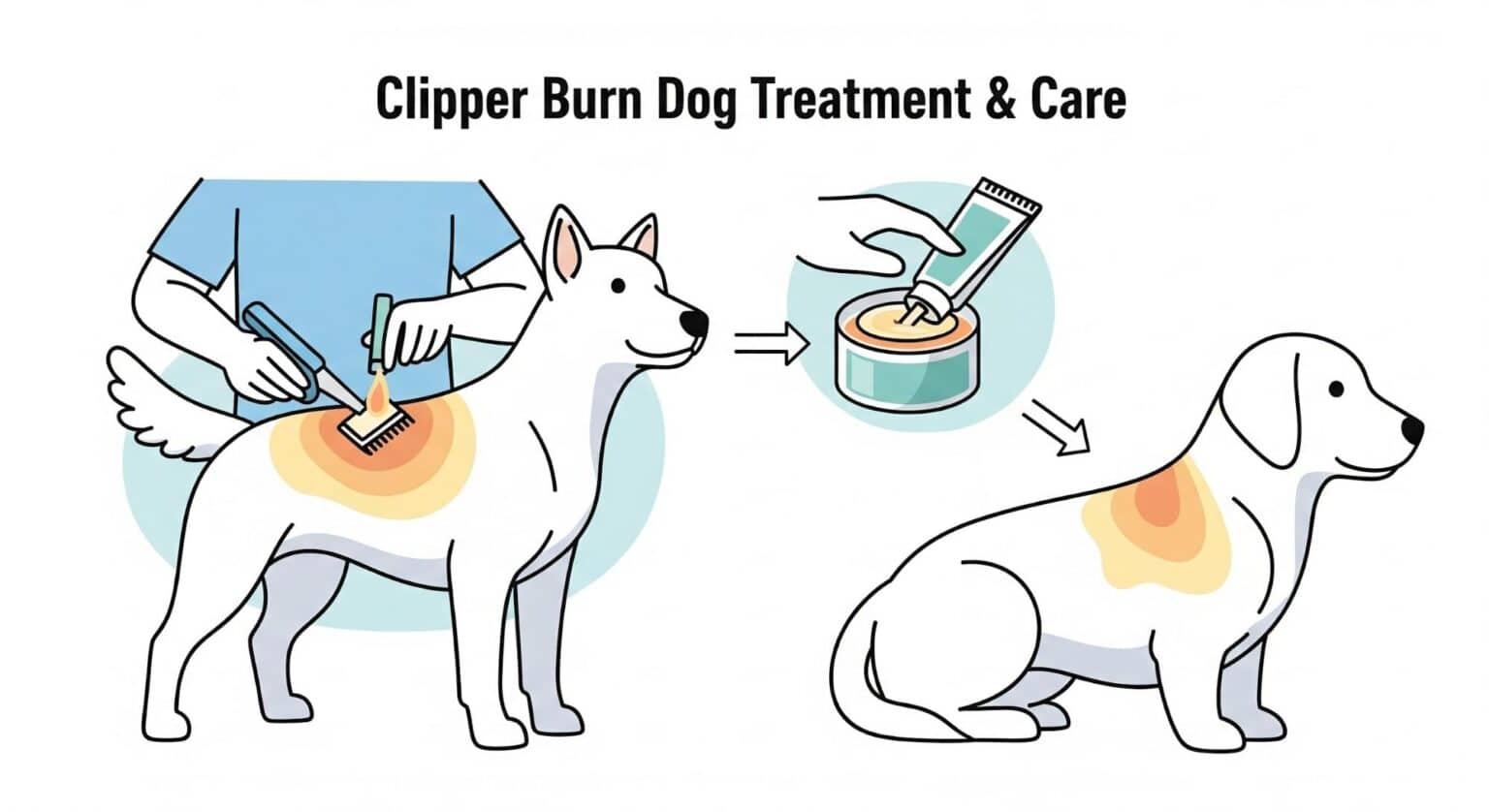 Clipper Burn in Dogs - How to Spot & Treat Them